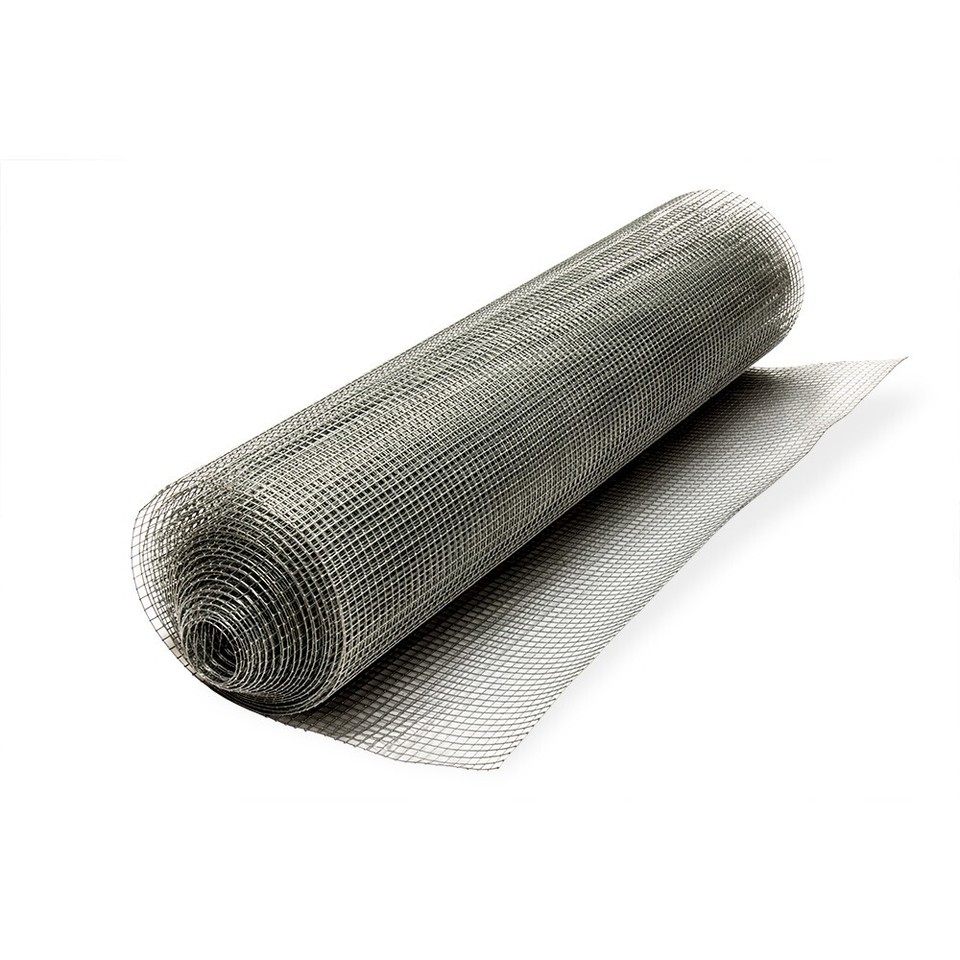 Alphapet 19g Galvanised Welded Wire Mesh - 1/2" x 1/2" Hole Chicken ...