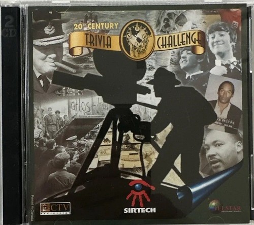 20th Century Trivia Challenge PC game CD-ROM(Game Disc+Archive Disc ...