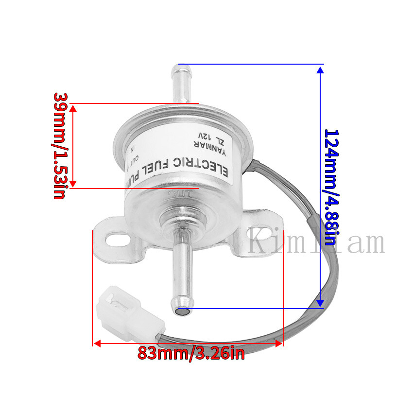 Compact Utility Tractor Fuel Pump For John Deere AM876266 AM876207 1505 ...