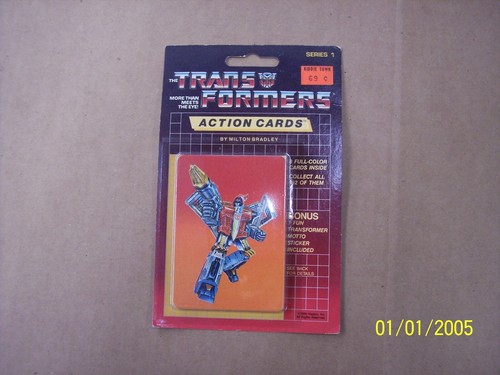 Transformers G1 1985 trading cards sealed pack | eBay