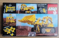 LEGO 951-1 Bulldozer Instructions and Parts List