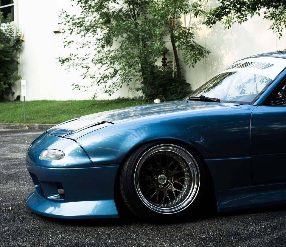 KBD Body Kits Deuce 4 Pc Polyurethane Full Body Kit For Mazda Miata ...