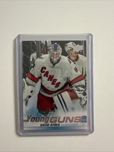 2019-20 Upper Deck Young Guns David Ayres #519 Carolina Hurricanes Rookie RC | eBay