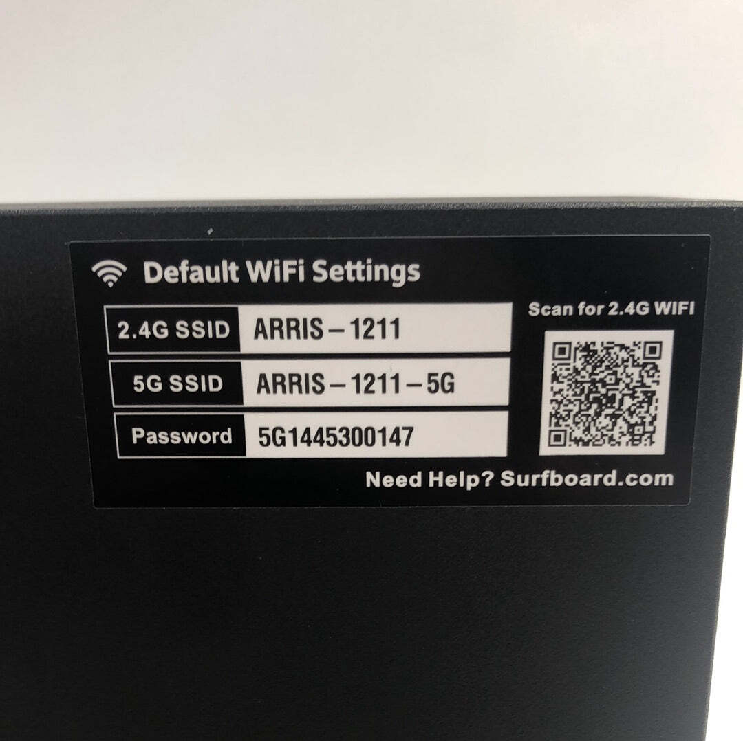 ARRIS Surfboard SB8200 SBG6950AC2 Wifi Cable Modem Router | eBay