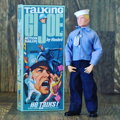 1964 2015 12" G.I Joe Club Exclusive Talking Action Sailor - He Talks ...