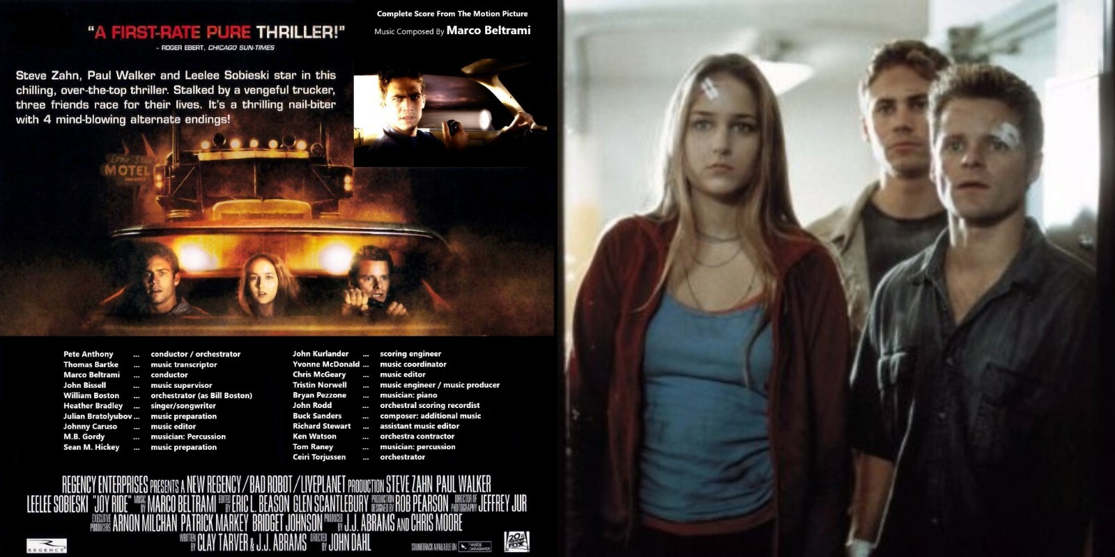 Joy Ride Complete Score 1CD Marco Beltrami | eBay