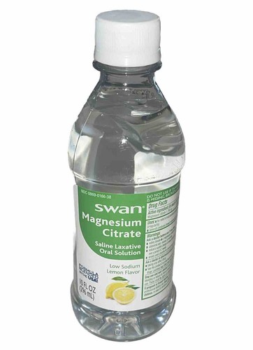 Swan Magnesium Citrate Saline Laxative Oral Solution Lemon Flavor10 Fl ...