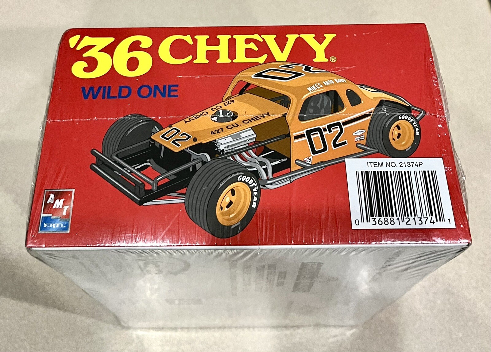 🏁 AMT Vintage ‘36 Chevy Modified “Wild One” (Factory Sealed) Kit 1:25 🏁 ...