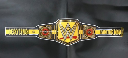 NEW 2MM ZINC Becky Lynch Custom Replica Championship Belt | eBay