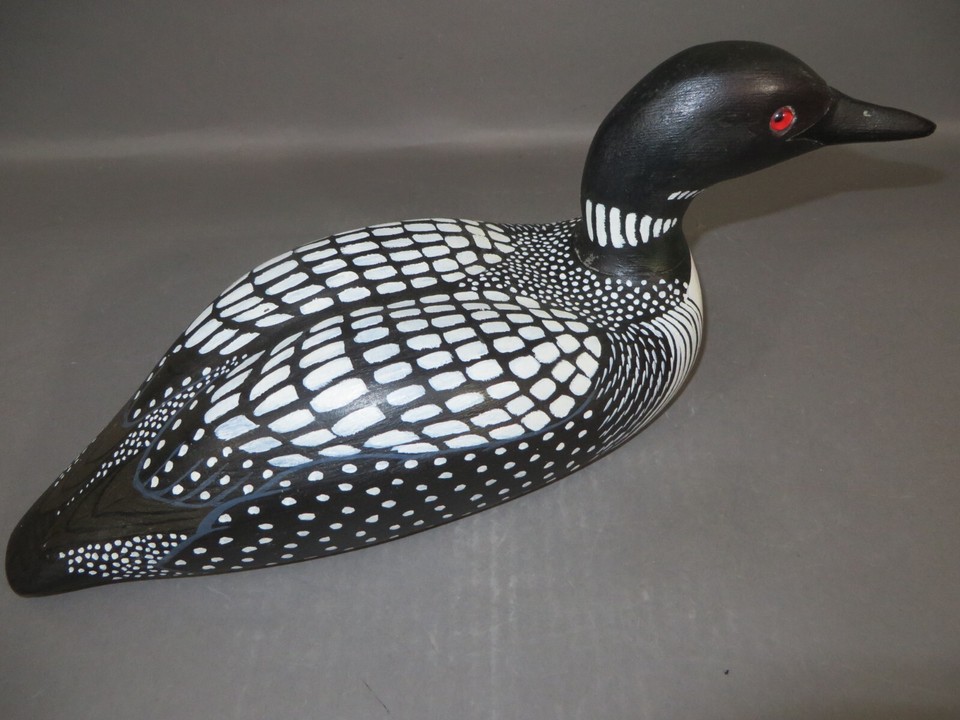 Vintage LOON Decoy Torry Ward Portage La Prairie MANITOBA Duck Decoys ...