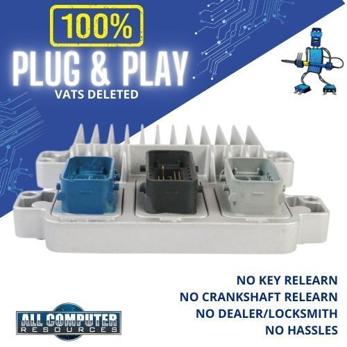 2006 Chevrolet Trailblazer 4.2L 12597521 ECU ECM PCM Computer VATS ...