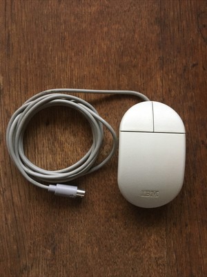 Vintage IBM 2-Button Roller Ball Mouse 13H6690 06H4590 | eBay Australia