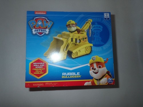 Paw Patrol Rubble Bulldozer Toy NEW Spin Master Nickelodeon | eBay
