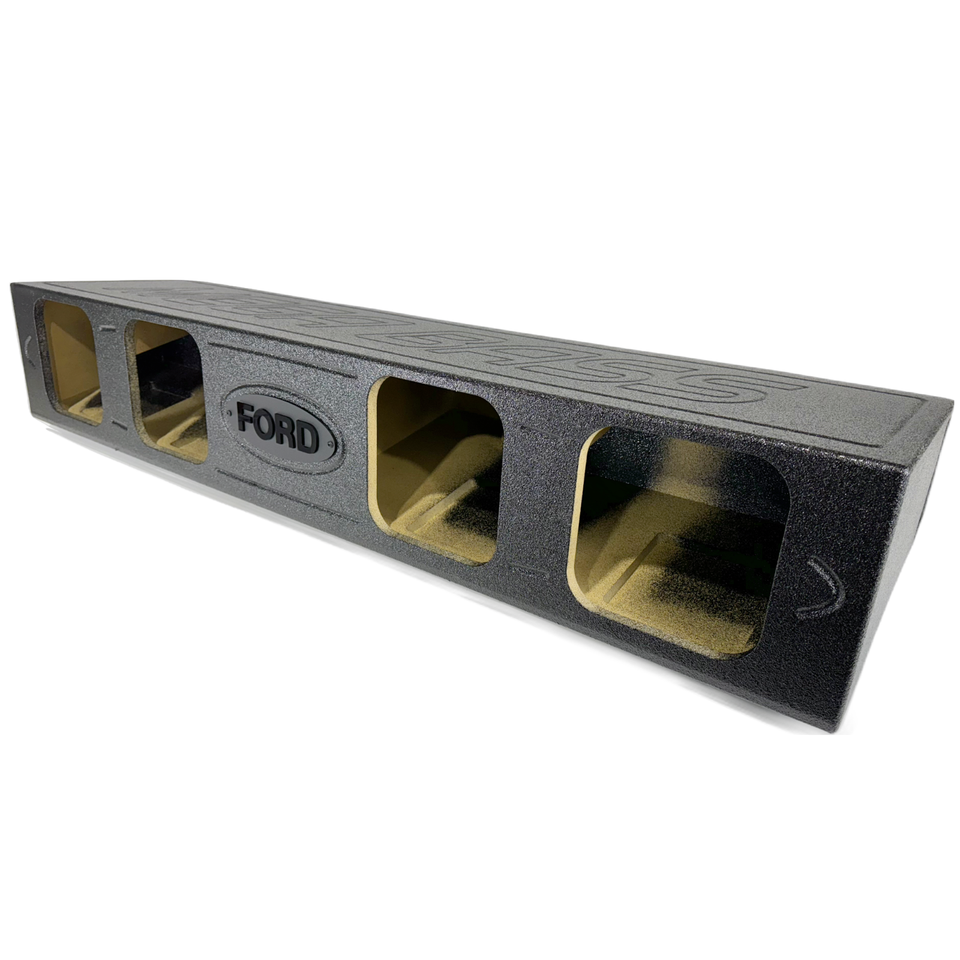 Mega Bass Subwoofer Box Ford F-150 09-25 F250 17-25 Crew Cab Fits 4x8 ...