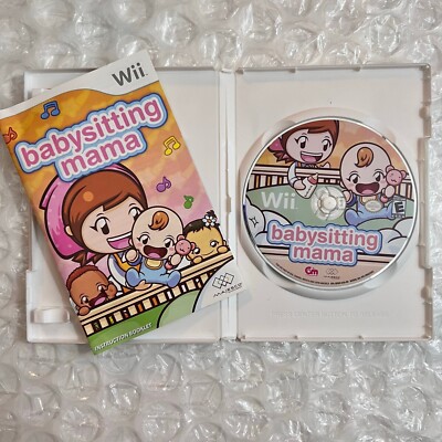 Babysitting Mama (Nintendo Wii, 2010) Complete - CiB w/Manual - Tested ...