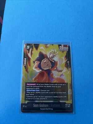 Dragon Ball Super: Fusion World Son Gohan : Future FB02-089 SR Blazing Aura | eBay