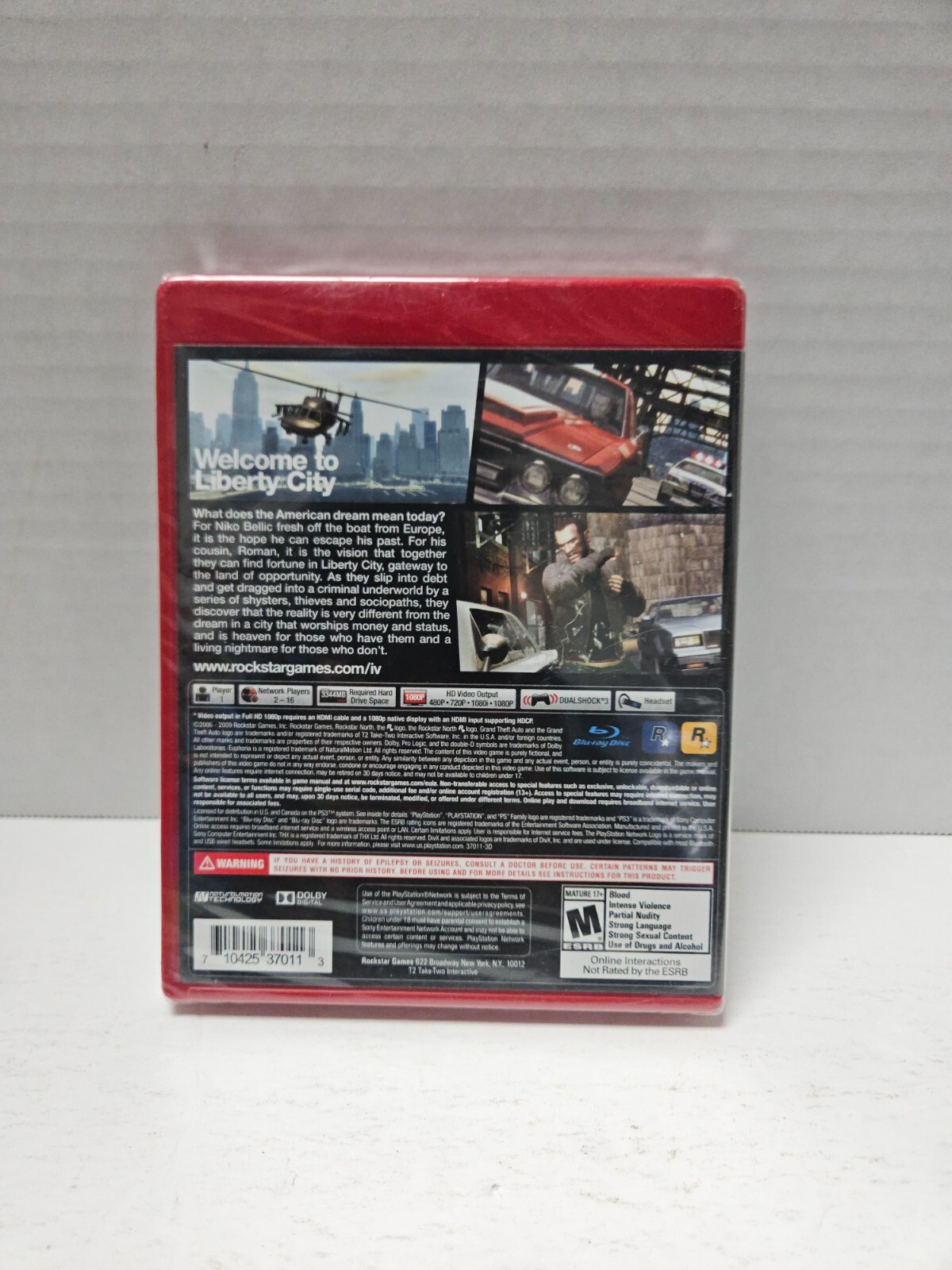 Grand Theft Auto IV (PlayStation 3, 2008) for sale online | eBay