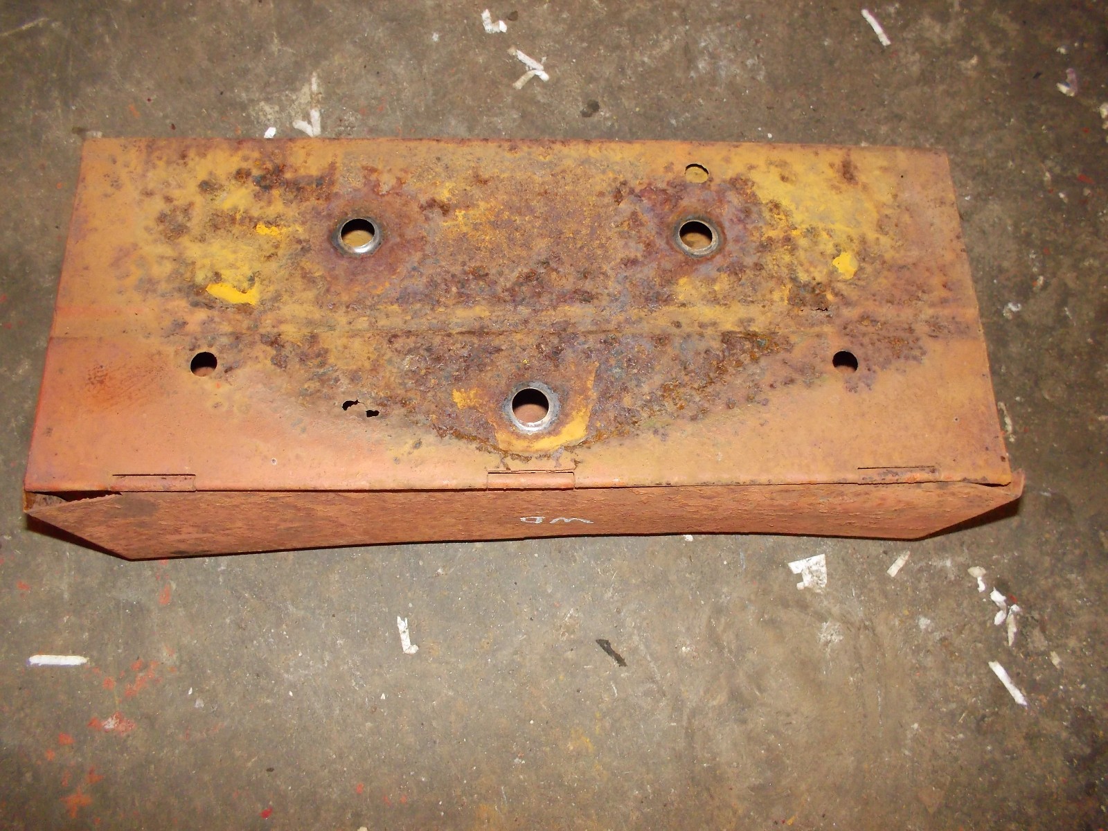 Allis Chalmers WD 45 WD45 tractor AC fender mount tool box w/lid | eBay