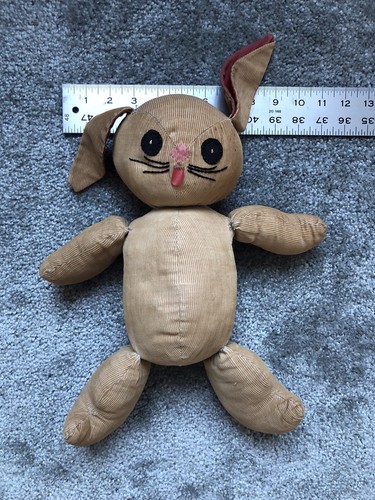 Old Vintage Handmade Velveteen Rabbit Plush Toy -One Of A Kind | eBay