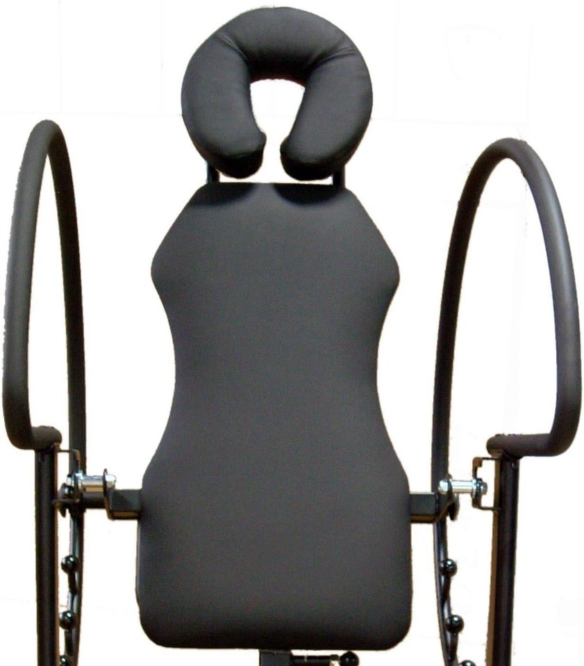 Health Mark Pro Max Inversion table user Max weight capacity: 600 lbs ...