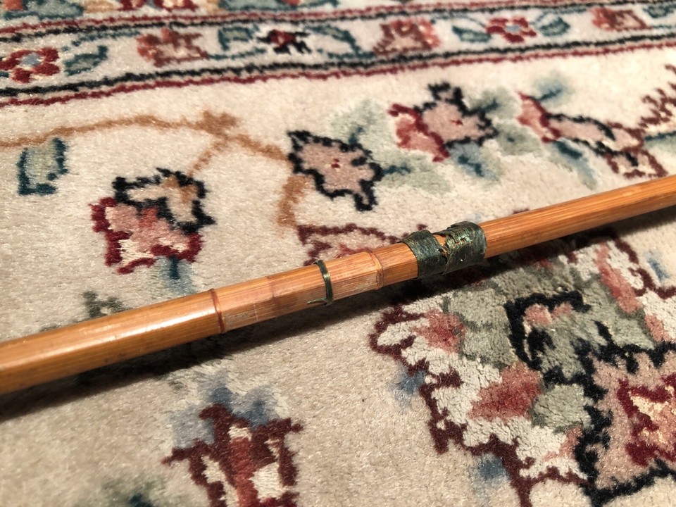 V L & A CHICAGO SPLIT BAMBOO Fishing Rod- PAT Feb 15, 1927 5’0” Pole ...