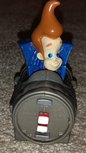 Jimmy Neutron Burger King Rocket Toy Boy Genius 2002 VTG | eBay