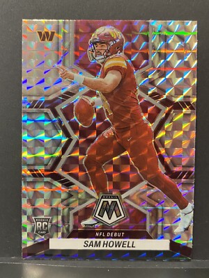 2022 Sam Howell RC Mosaic Silver Prizm #274 Seattle Seahawks | eBay