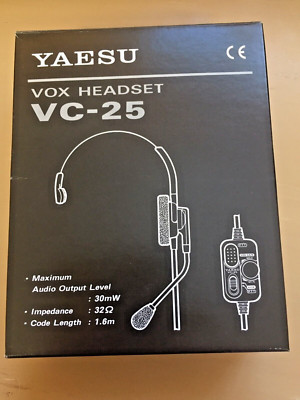 Vox headset VC-25 Yaesu, fits for Vertex and some Motorola | eBay