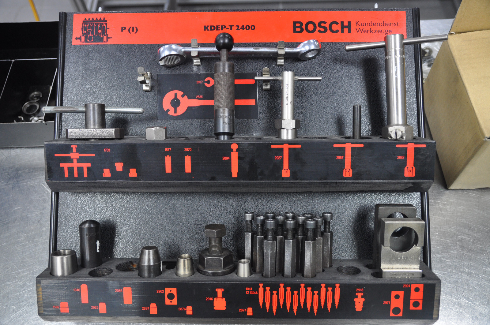 Bosch P-Pump (I) Tools Rack with Tools 0986614240 KDEP-T2400 ...