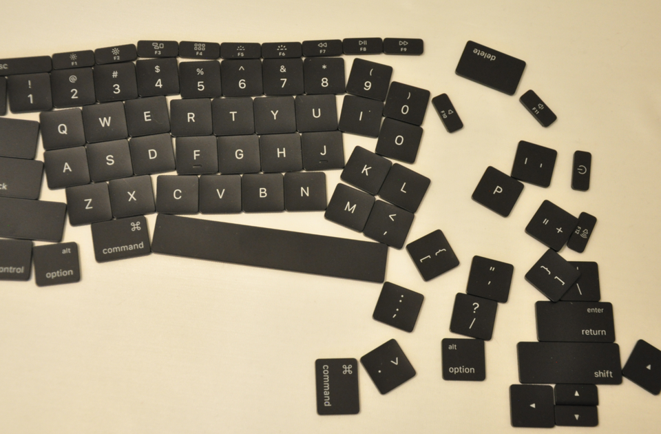 New US Keyboard Key cap Keys For Macbook Pro Retina 13" A1708 Keycap ...
