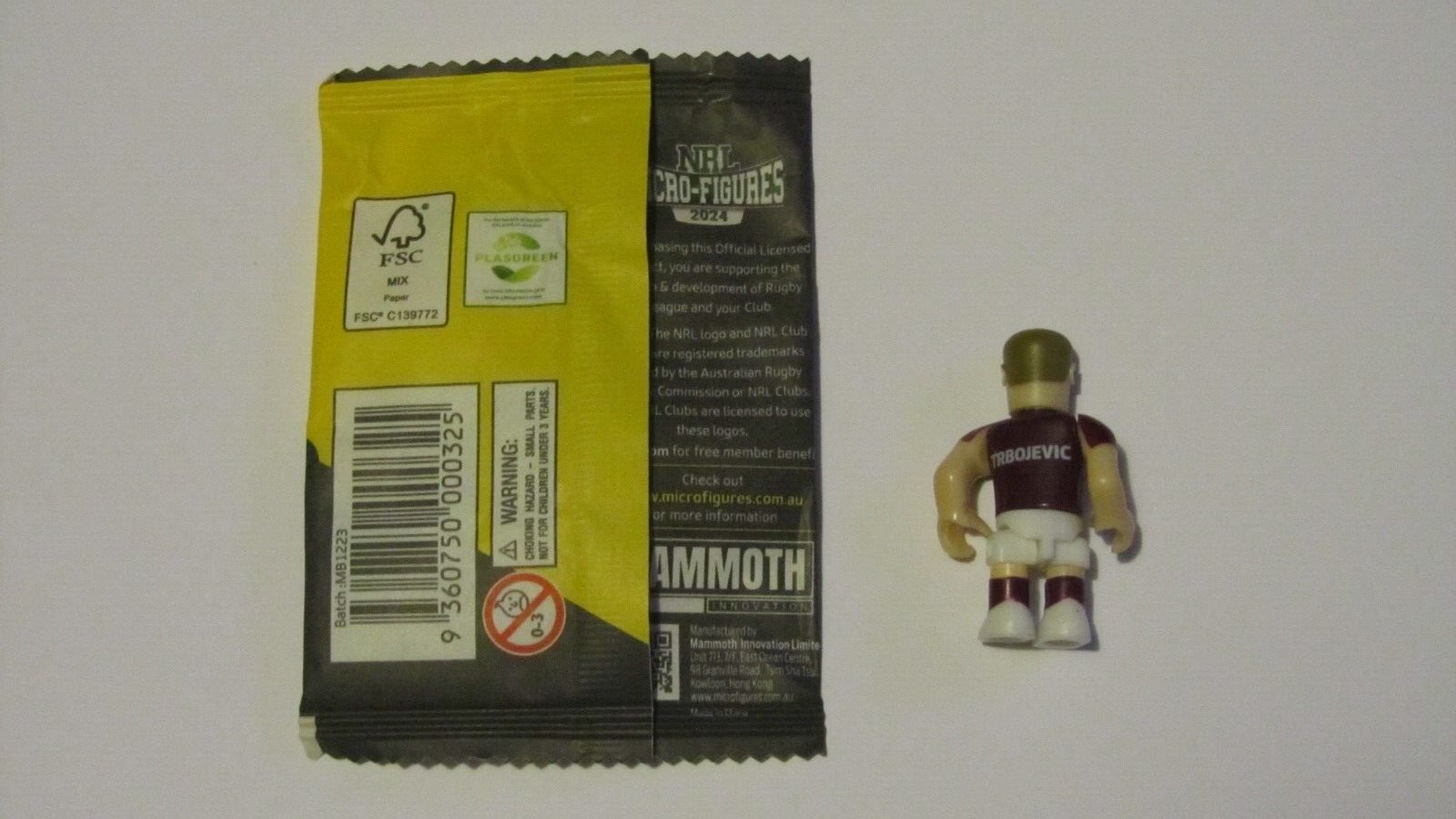 2024 NRL Micro-Figures Player Manly Sea Eagles - Tom Trbojevic | eBay