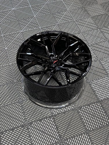 19" 20" ALT Velocity Rotary Forged Gloss Black wheels rims for C8 ...