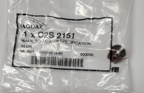Jaguar Spring Nut Part # C2S2151 / C2C28406 New OEM | eBay