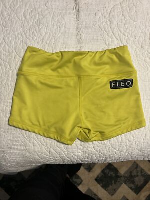 FLEO Shorts Womens XS FLEO Shorts Neon Yellow XS Yoga Activewear ...