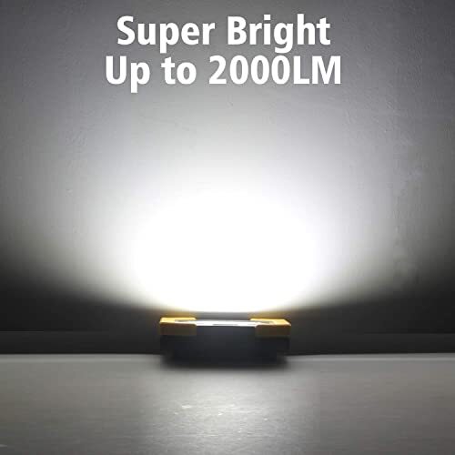 Rechargeable LED Work Light 30W 2000LM Portable Waterproof 2 Pack | eBay