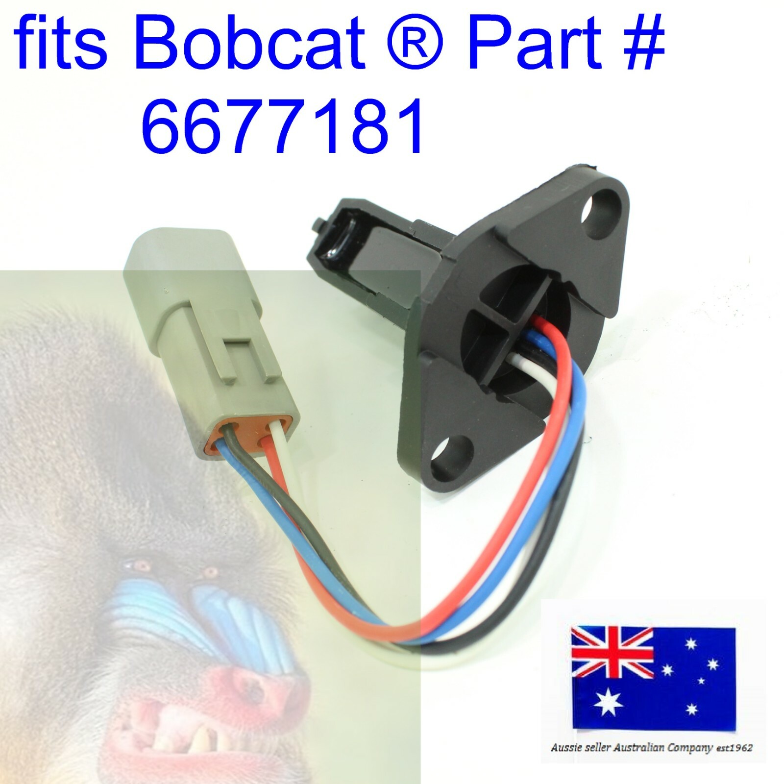 fits Bobcat Travel Speed Sensor 6677181 A220 A300 A770 S220 S250 S300 ...
