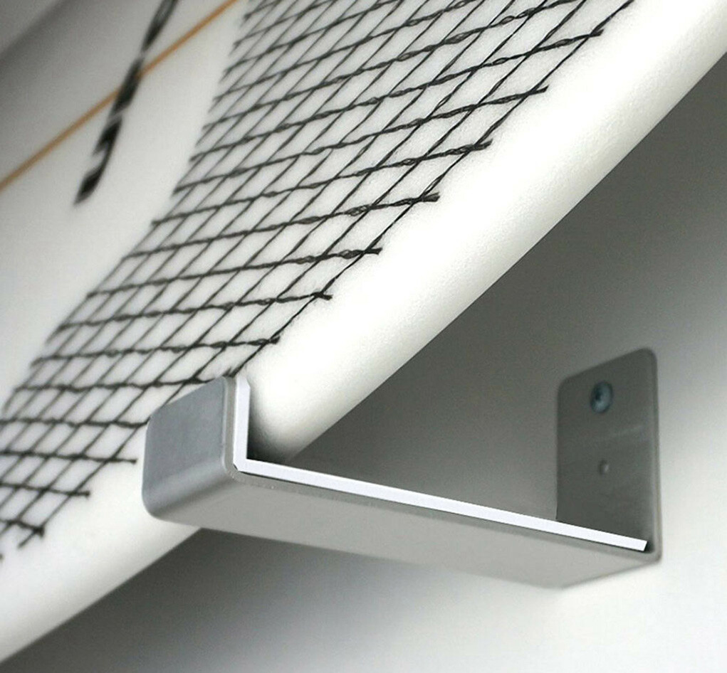 2Pcs Surfboard / Wakeboard / Kiteboard Wall Mount Display Rack Hanger ...