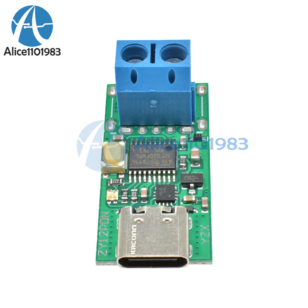 ZY12PDN ZYPDS USB-C Type-C PD2.0 3.0 to DC USB Fast Charge Trigger Poll ...
