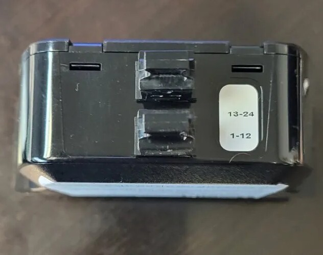 Panduit FC2XO-24-10AS OM3 MM LC 24 DUPLEX Apdapter QuickNet Opticom ...
