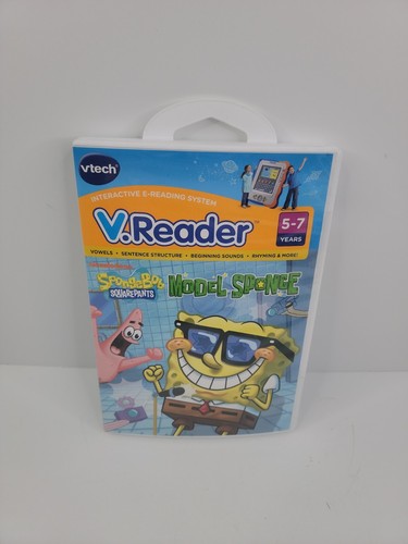 NEW VTech V Reader Software GAME SPONGEBOB SquarePants Sponge FREE ...