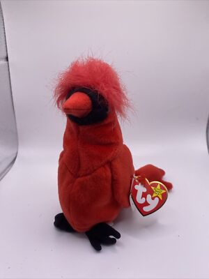 Ty Beanie Babies Mac The Cardinal Plush Toy | eBay