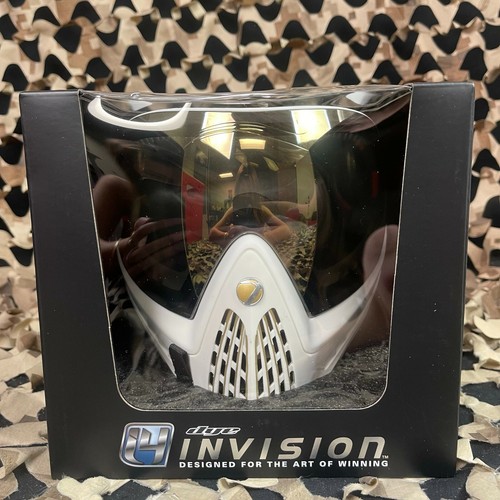 NEW Dye Invision Goggle I4 Pro Mask Collector's Edition - White/Gold | eBay