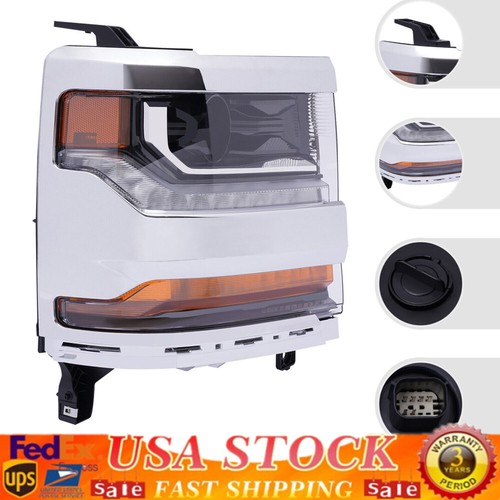 For 2016-2019 Chevy Silverado 1500 HID Headlight Right Passenger Side ...