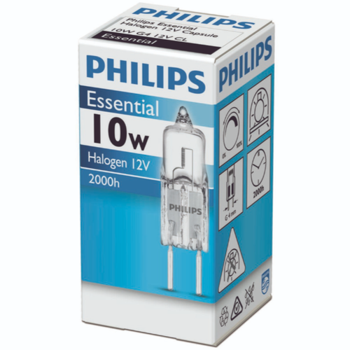 Philips 10W 20W 40W 50W 60W Clear Halogen Light Wedge Capsule Globe ...
