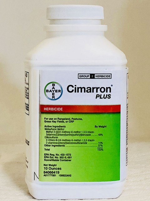 Cimarron Plus Herbicide - Pasture Broadleaf Killer 10 Ounces by Bayer ...