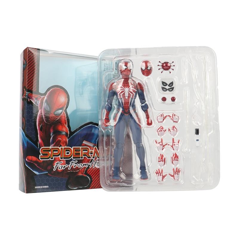 SHFiguarts Spider-Man PS4 Game Ver Action Figure SHF Peter Parker Model ...
