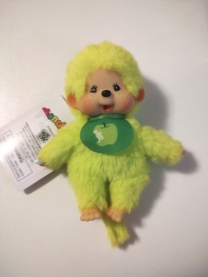 Monchhichi Mascot Sekiguchi GREEN APPLE Fruit Colors | eBay