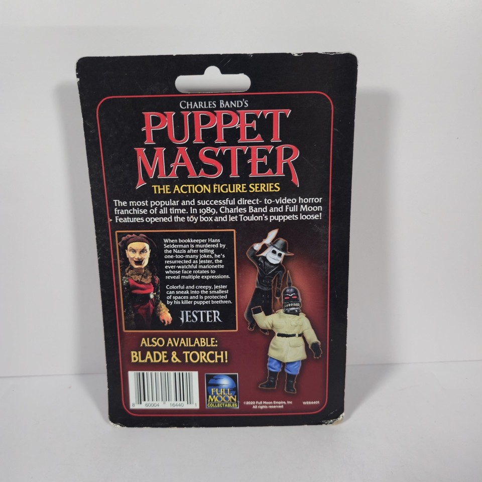 Puppet Master: JESTER - Figure (2017) Full Moon Collectibles, Blister ...