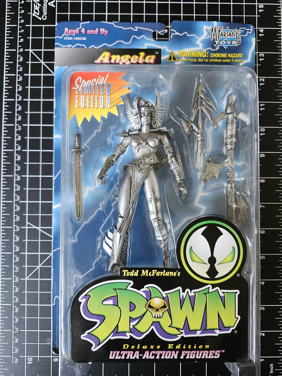 McFarlane Toys - Angela - Spawn Silver Limited Edition New 1995 | eBay