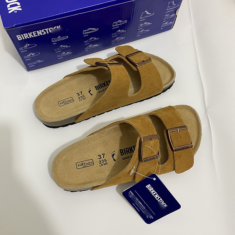 New Birkenstock Arizona Casual Sandals Regular Eu Shoe Size Unisex-UK ...